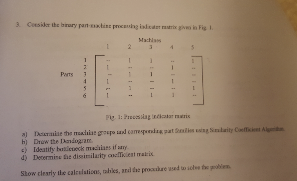 3 Consider The Binary Part Machine Processing 