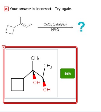 Solved 1) O3 2) DMS 3) Excess LAH 4) H2o 2 Edit | Chegg.com