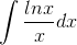 Solved Integrate by parts integral lnx/x dx | Chegg.com