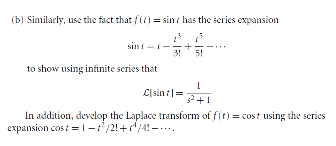 Solved Please explain in clear steps Show the Series | Chegg.com