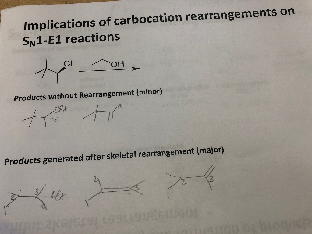 Solved examine the product, draw the mechanism of the | Chegg.com