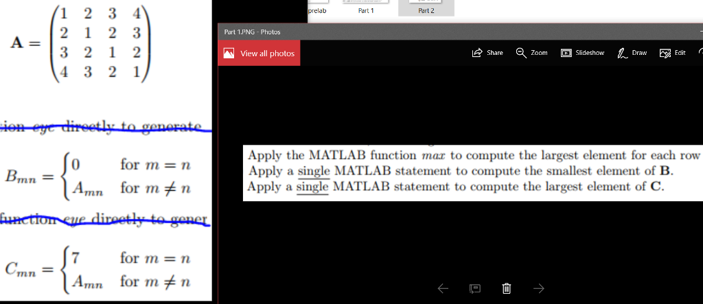 Solved 1 2 3 4 elab Part 1 Part 2 Part 1.PNG-Photos View all | Chegg.com