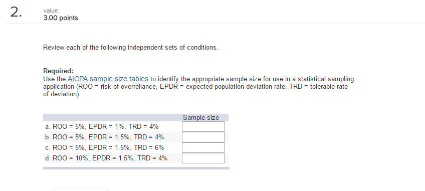 Solved Review each of the following independent sets of | Chegg.com