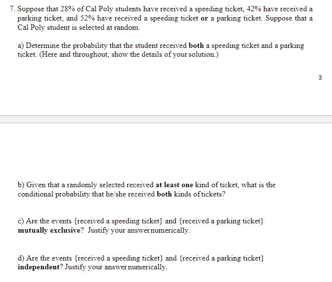 Solved 7 Suppose That 28 Of Cal Poly Students Have Chegg solved-7-suppose-that-28-of-cal-poly-students-have-chegg