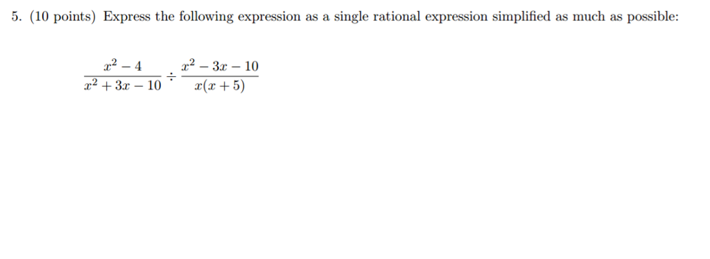 Solved Express the following expression as a single rational | Chegg.com
