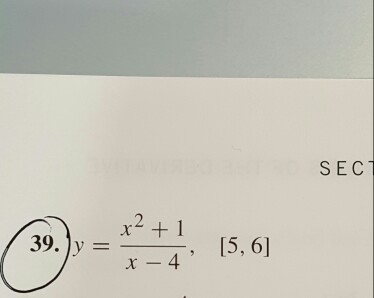 Solved Find the minimum and maximum value of the function on | Chegg.com