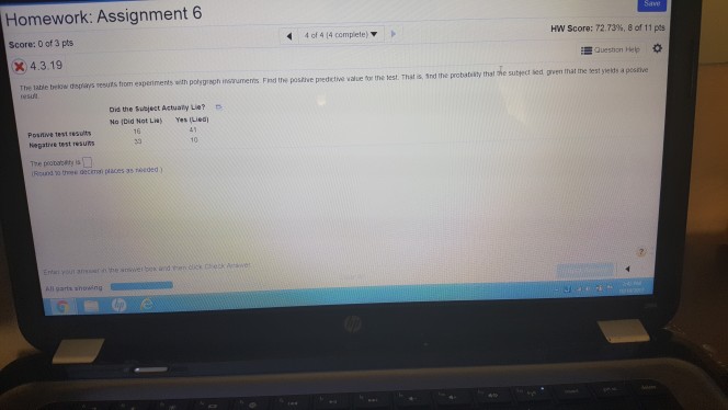 Solved Homework: Assignment 6 Score: 0 of 3 pts X4.3.19 | Chegg.com