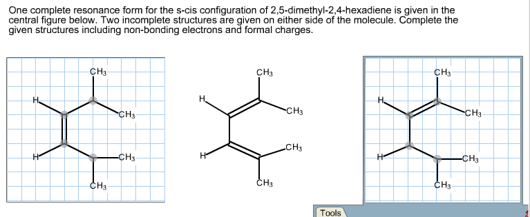 Solved One complete resonance form for the s-cis | Chegg.com