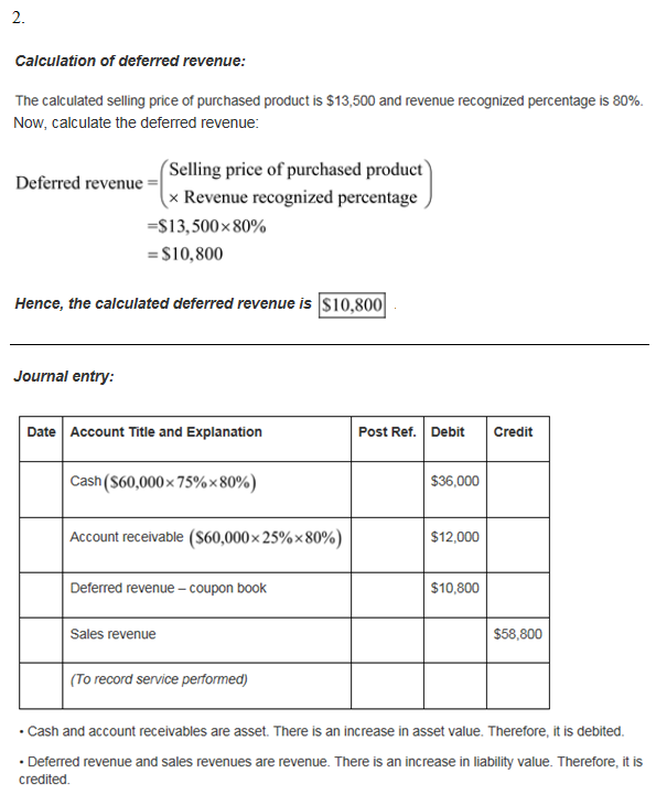 (Solved) - Performance obligations; customer options for additional ...