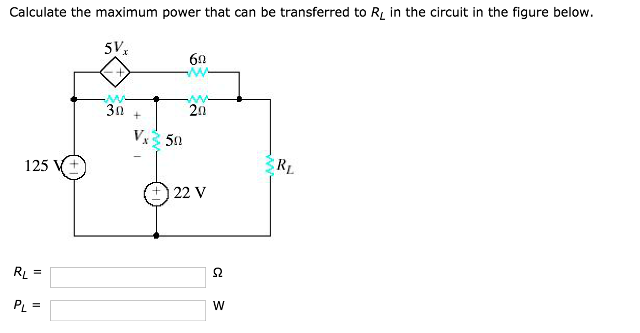 Solved Calculate the maximum power that can be transferred | Chegg.com