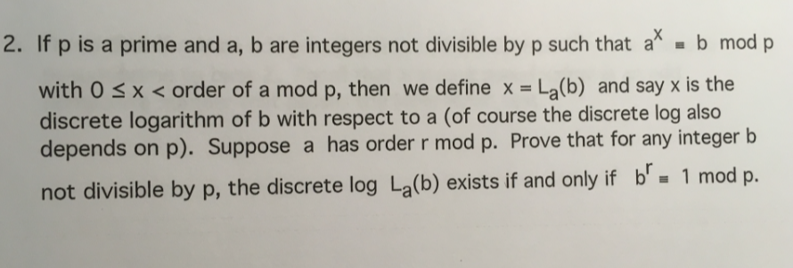 Solved If p is a prime and a, b are integers not divisible | Chegg.com