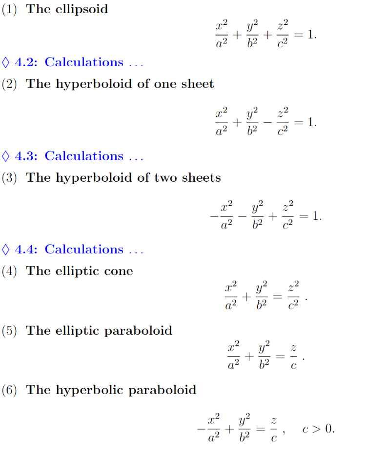 Solved Consider the quadric surface S given | Chegg.com