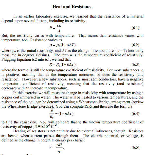 Solved 1. What are the units of the temperature coefficient | Chegg.com