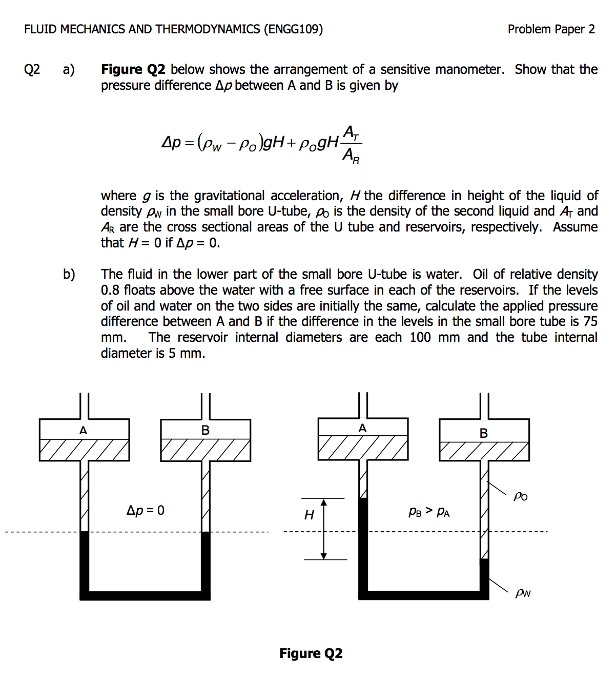 Solved Figure Q2 below shows the arrangement of a sensitive | Chegg.com