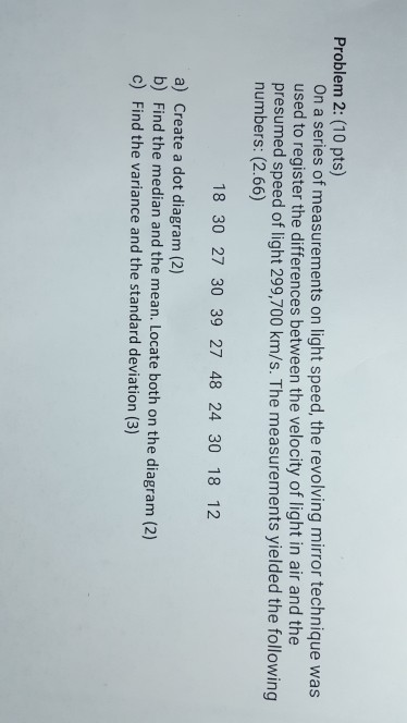 Solved Problem 1: (8 points for correct answers and all work | Chegg.com Solved Problem 1: (8 points for correct answers and all work | Chegg.com