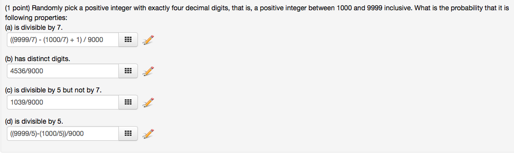 Solved Randomly pick a positive integer with exactly four | Chegg.com
