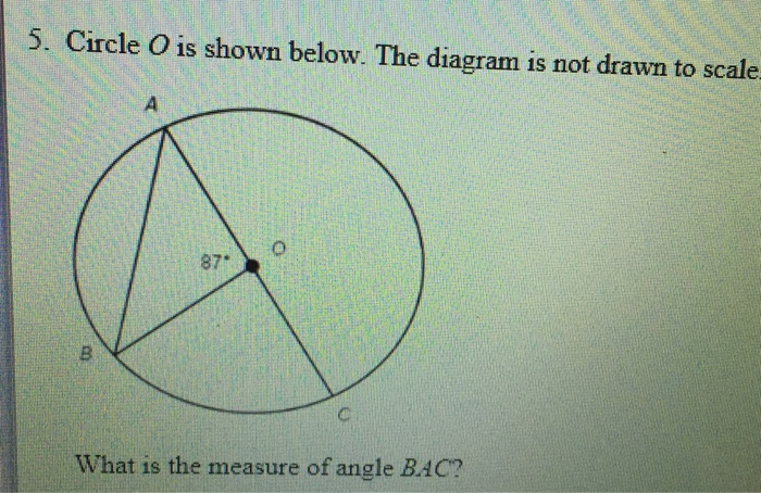 Solved Circle O is shown below. The diagram is not drawn to | Chegg.com Solved Circle O is shown below. The diagram is not drawn to | Chegg.com