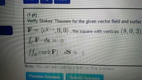 Solved hw11: Problem 7 Venty Stokes Theorem for the given | Chegg.com
