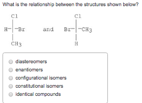 Solved What is the relationship between the structures shown | Chegg.com