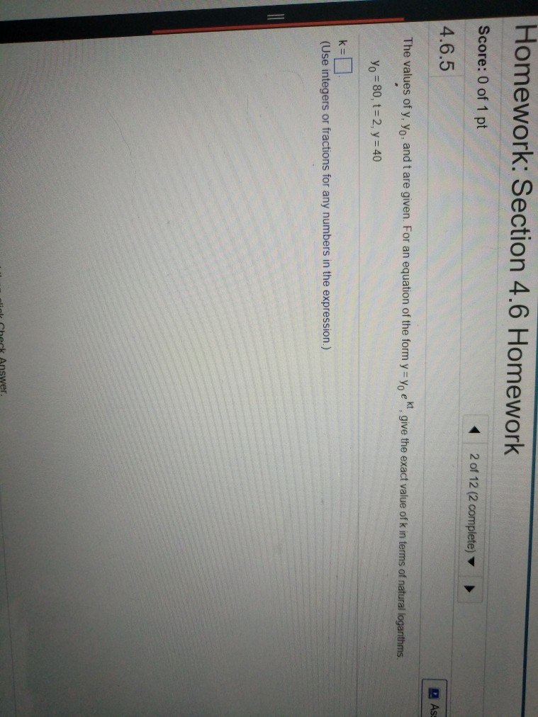 Solved Homework Section 4 6 Homework Score 0 Of 1 Pt 4 6 5