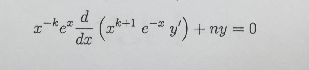Solved Using the Associated Laguerre differential equation | Chegg.com