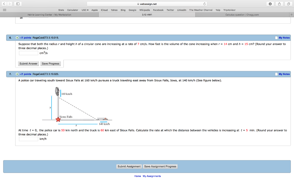 Solved Suppose that both the radius r and height h of a | Chegg.com