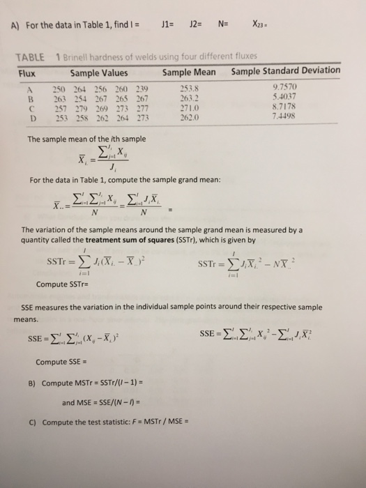 Solved A For the data in Table 1, find l J1- J2 N- X21. | Chegg.com