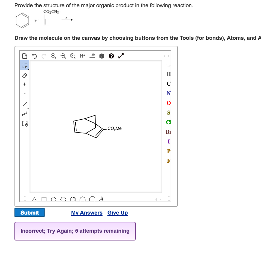 Provide the structure of the major organic product in | Chegg.com
