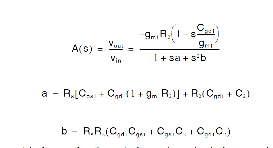 Solved Find out the voltage gain of High-Frequency MOS | Chegg.com