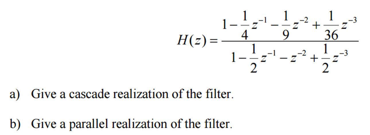 Solved Q6 The transfer function below is givern | Chegg.com