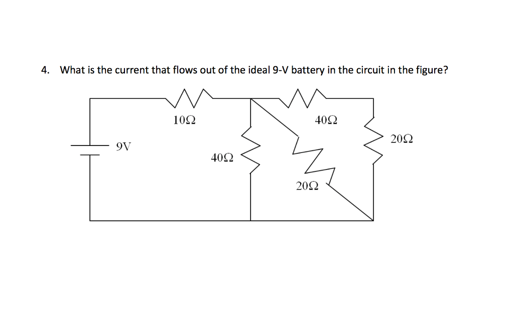 Solved 4. What is the current that flows out of the ideal | Chegg.com