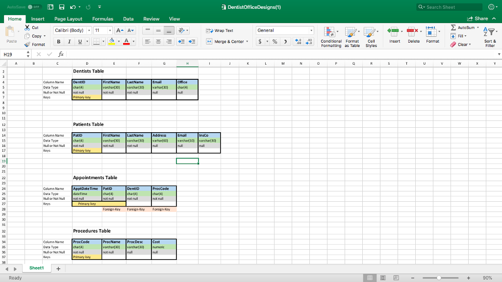 Solved DentistOfficeDesigns(1) 2-Search Sheet Insert Page | Chegg.com