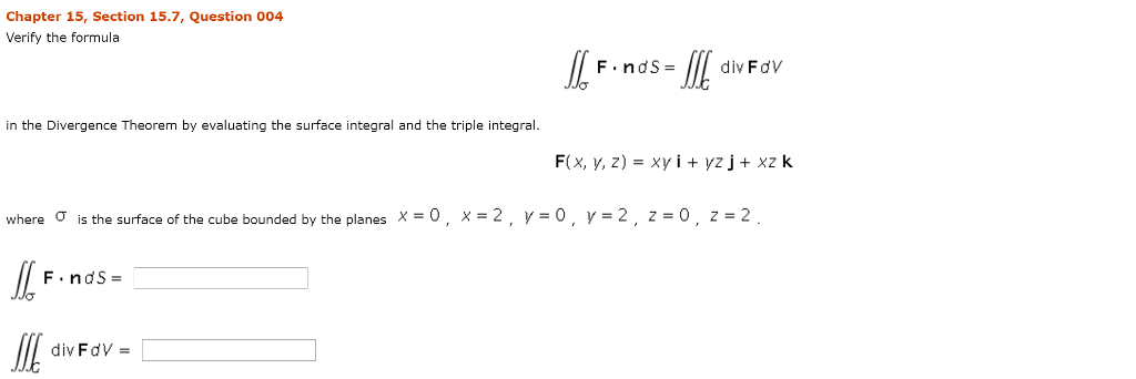 Solved Verify the formula double integral _ sigma F middot | Chegg.com