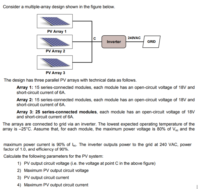 Solved Consider a multiple-array design shown in the figure | Chegg.com