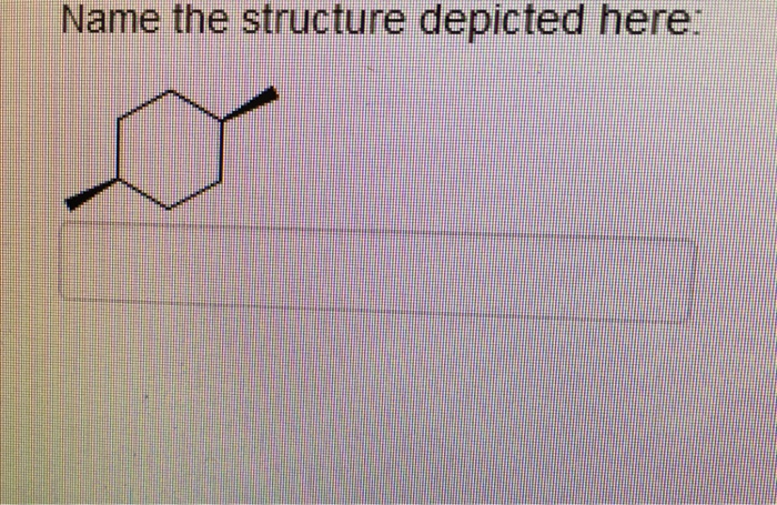 Solved Name the structure depicted here: | Chegg.com