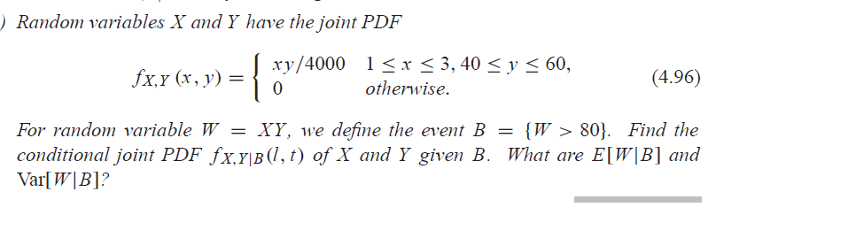 Solved Random variables Xand Y have the joint PDF rt, | Chegg.com