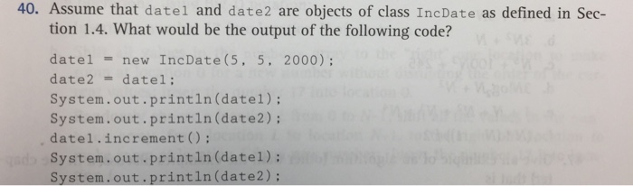 28. Given the definitions of the Date and IncDate | Chegg.com