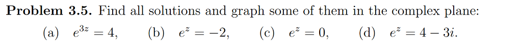 Solved Find all solutions and graph some of them in the | Chegg.com