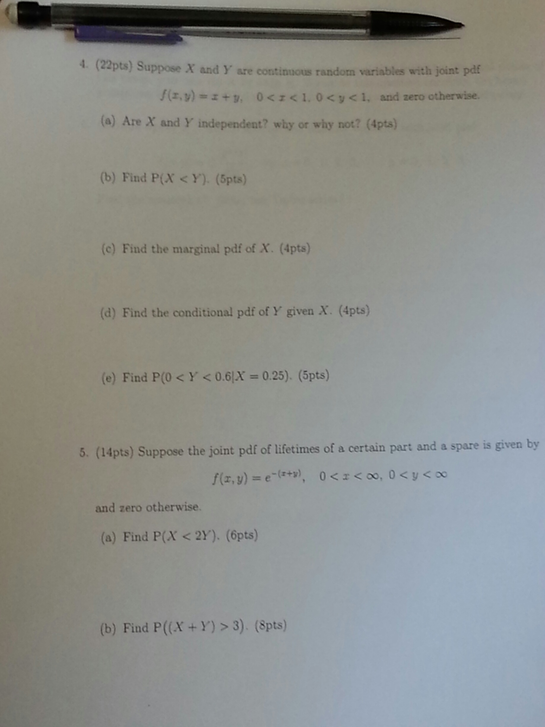 Let X1 And X2 Be Discrete Random Variables With Joint 