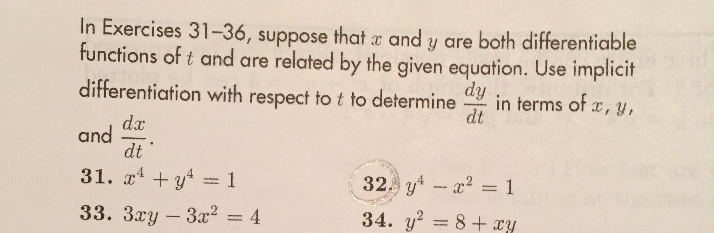 Solved In Exercises 31-36, suppose that x and y are both | Chegg.com
