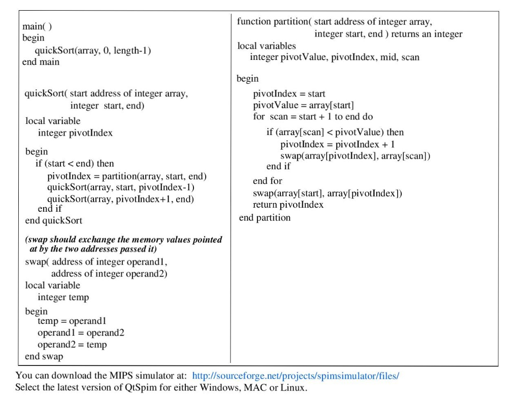 Quick Sort Is A Sorting Algorithm That Uses Recursion