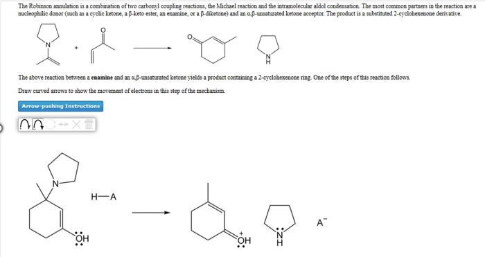 Solved The Robinson annulation is a combination of two | Chegg.com