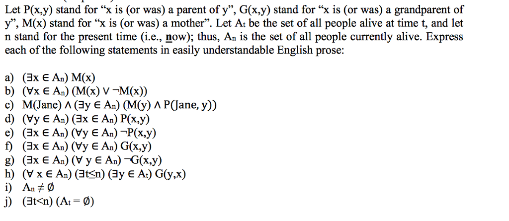 Solved Let P(x, y) stand for Solved Let P(x, y) stand for