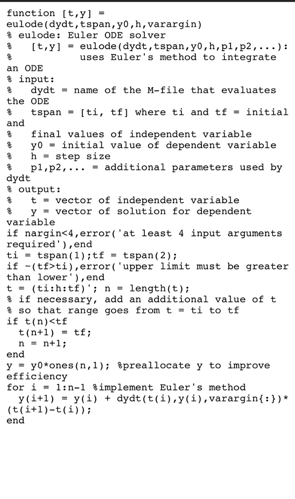 Solved I need this question solved using matlab, so please | Chegg.com