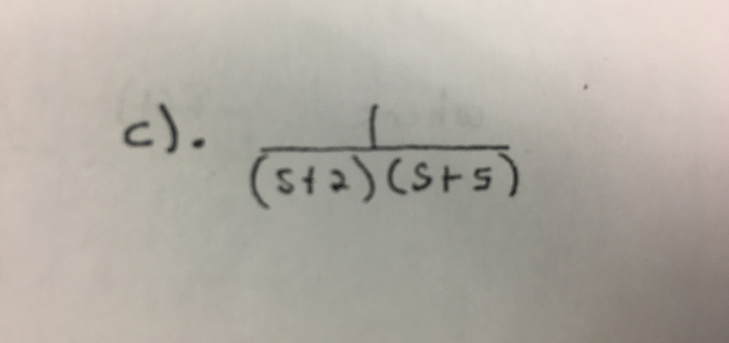 Solved 4. Use the initial and final to fi value theorems to | Chegg.com