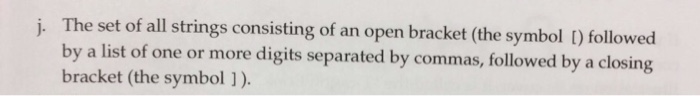 Solved Give a BNF AND EBNF grammar for each of the languages | Chegg.com