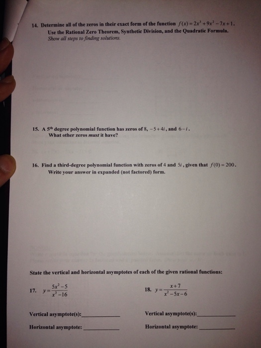 Solved Perform The Indicated Operation And Express Your