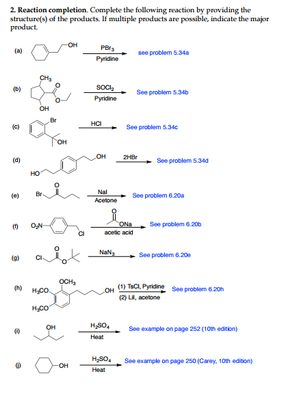 Solved Complete the following reaction by providing the | Chegg.com
