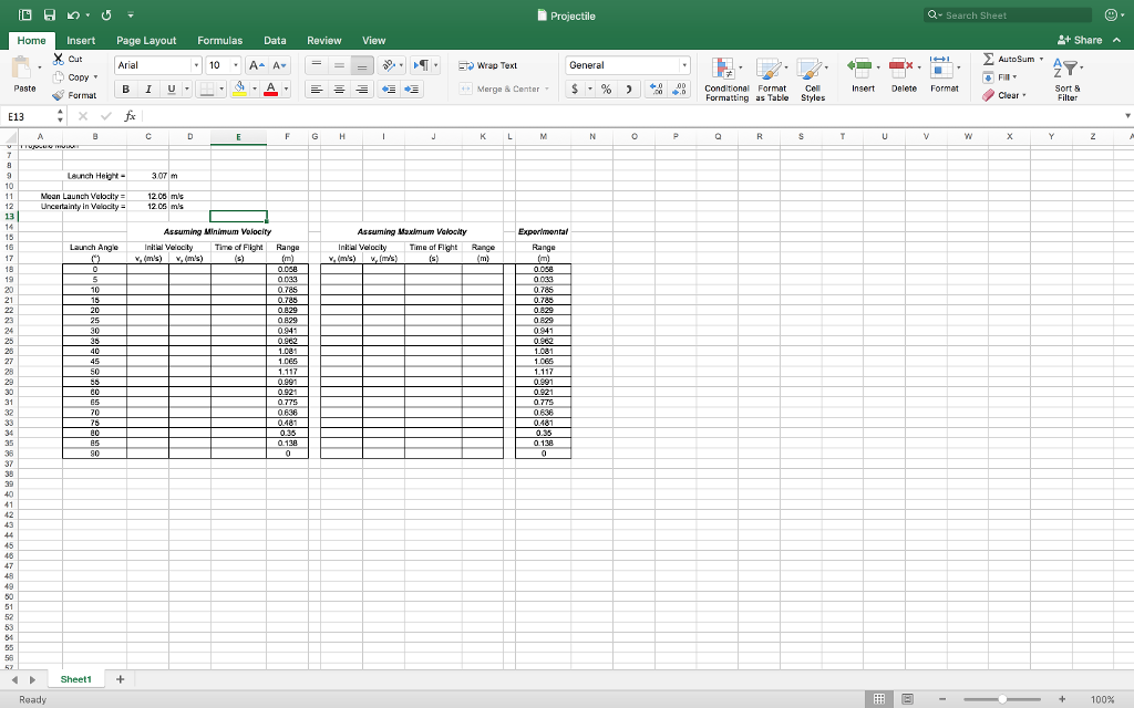 Solved Search Sheet + Share A Insert Page Layout Formulas | Chegg.com
