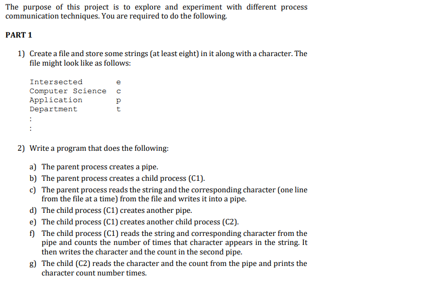 Solved The purpose of this project is to explore and | Chegg.com